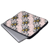 Rose Gold Humble Bumblebee Laptop Case | Zazzle