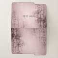 Rose gold Luxury metallic design Personalized File Folder | Zazzle