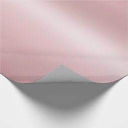 Rose Gold Metallic Look Elegant Gift Glossy Wrapping Paper | Zazzle