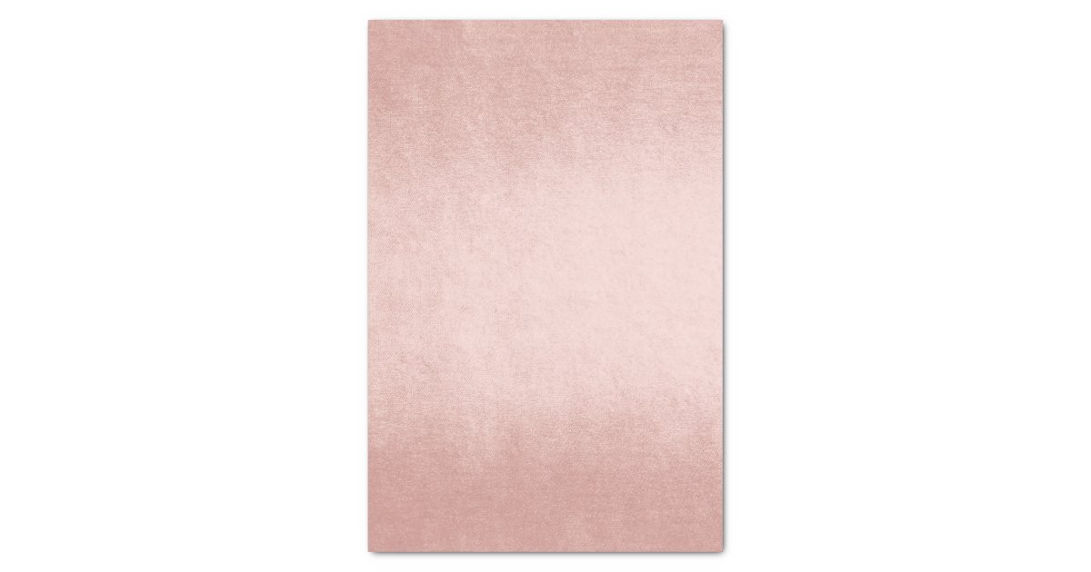 Rose Gold Metallic Skin Light Pink Silk Tissue Paper | Zazzle