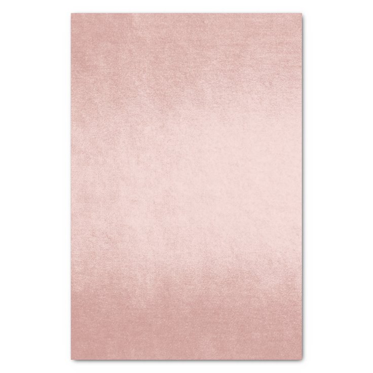 Rose Gold Metallic Skin Light Pink Silk Tissue Paper | Zazzle