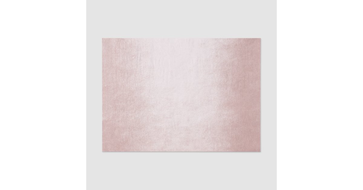 Rose Gold Metallic Skin Light Pink Silk Tissue Paper | Zazzle