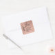 Rose Gold Package Sticker | Zazzle
