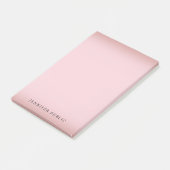 Rose Gold Template Modern Elegant Minimalist Post-it Notes | Zazzle