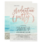 Big Wave Beach Graduation Party Class Invitation | Zazzle.com
