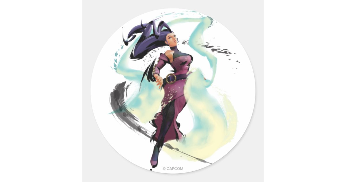 Rose Jump Classic Round Sticker | Zazzle