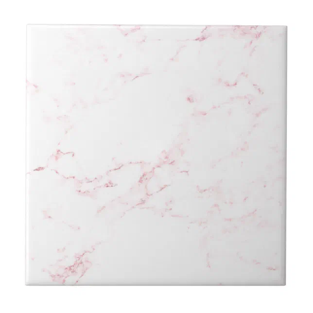 Rose Marble Tile | Zazzle