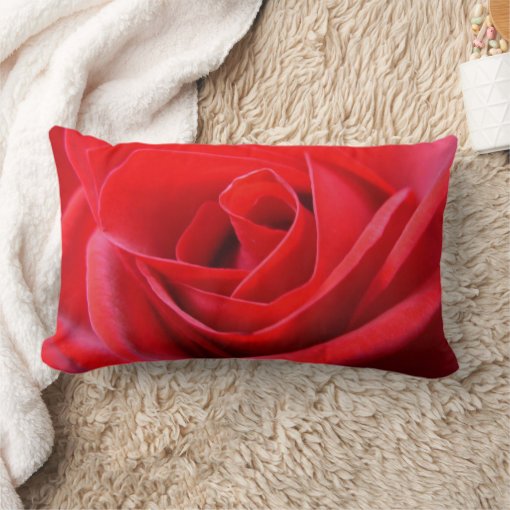 Rose Pillows Red Rose Pillows Flower Decor | Zazzle