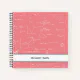 Rose Pink Math Equations Graphics and Formulas Notebook | Zazzle