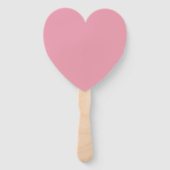 Rose Pink Template Hand Fan | Zazzle