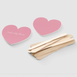 Rose Pink Template Hand Fan | Zazzle