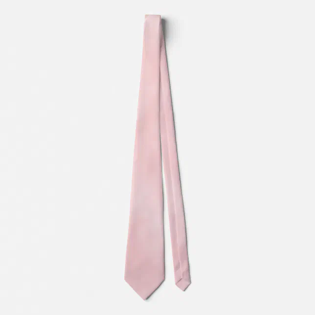 Rose Quartz Pink Neck Tie | Zazzle