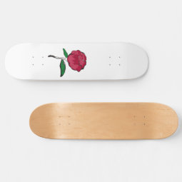 rose skateboard | Zazzle