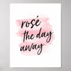 Rosé All Day Poster | Zazzle.com