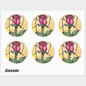 Rose Window Sticker | Zazzle