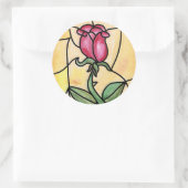 Rose Window Sticker | Zazzle