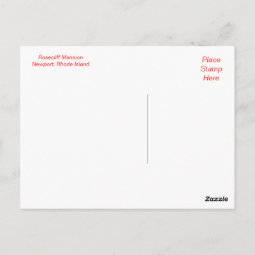 Rosecliff Mansion, Newport Rhode Island Post Card | Zazzle