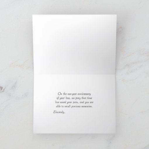RoseCustom1, In Remembrance Card | Zazzle