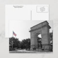 Rosedale Memorial Arch and Flag, Kansas City, BW Postcard | Zazzle