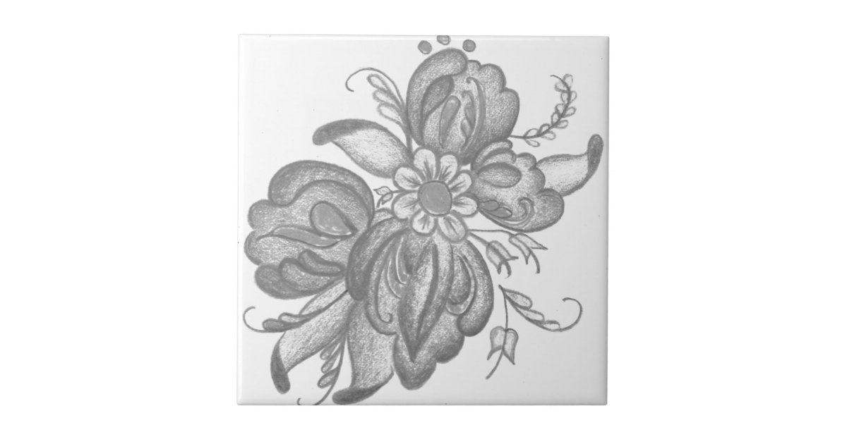 Rosemal by Neeter Tile | Zazzle