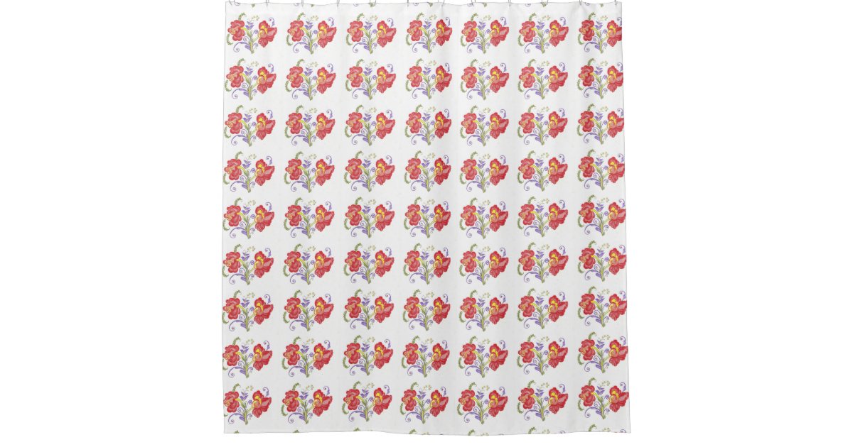 Rosemal Shower Curtain | Zazzle