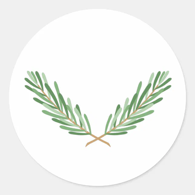 Rosemary Classic Round Sticker | Zazzle