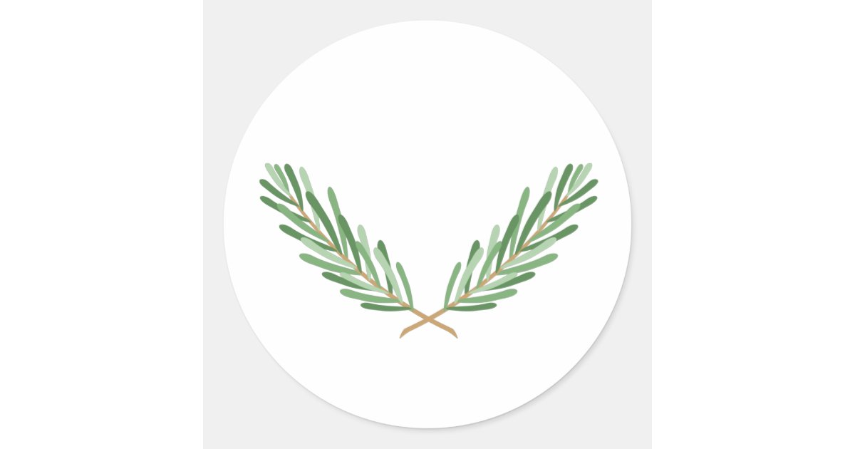Rosemary Classic Round Sticker | Zazzle