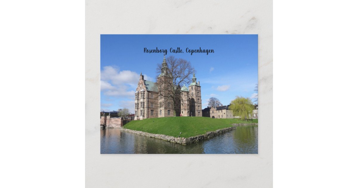Rosenborg Castle, Copenhagen, Denmark Postcard | Zazzle
