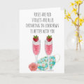 Roses Are Red Funny Lockdown Quarantine Card | Zazzle