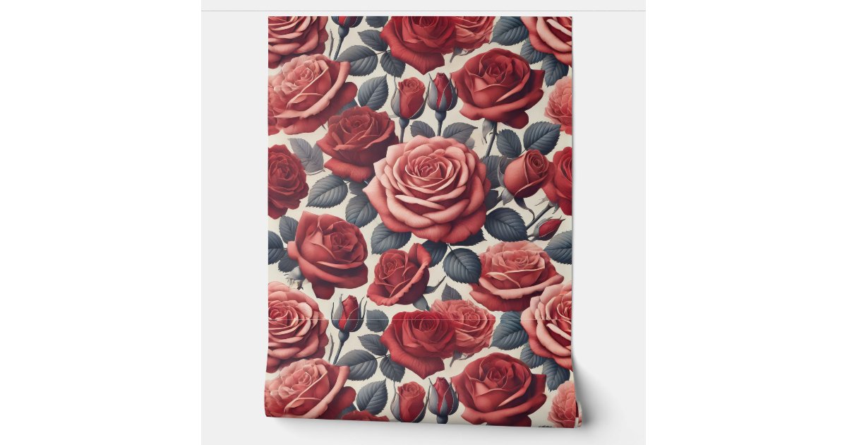 Roses are Red Wallpaper | Zazzle
