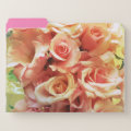 Roses arranged file folder | Zazzle