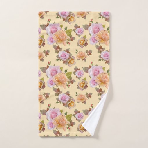 Roses Bath Towel Set | Zazzle