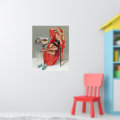 Roses Pin Up Poster | Zazzle