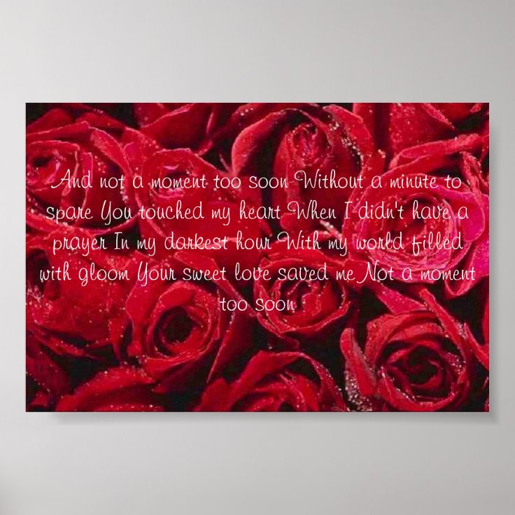 roses poster | Zazzle