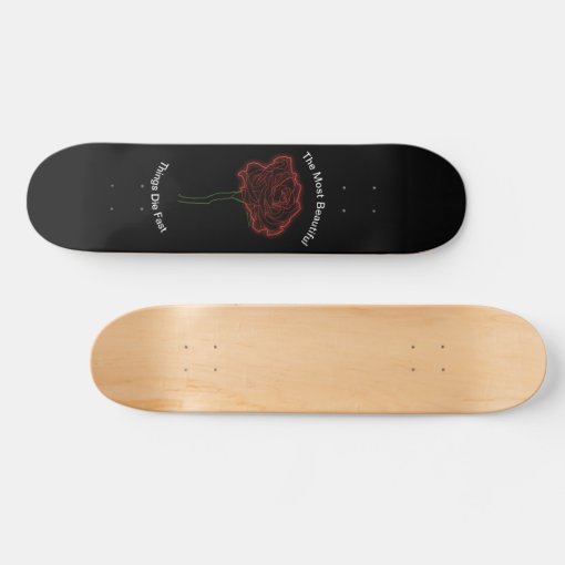 Roses Skateboard | Zazzle