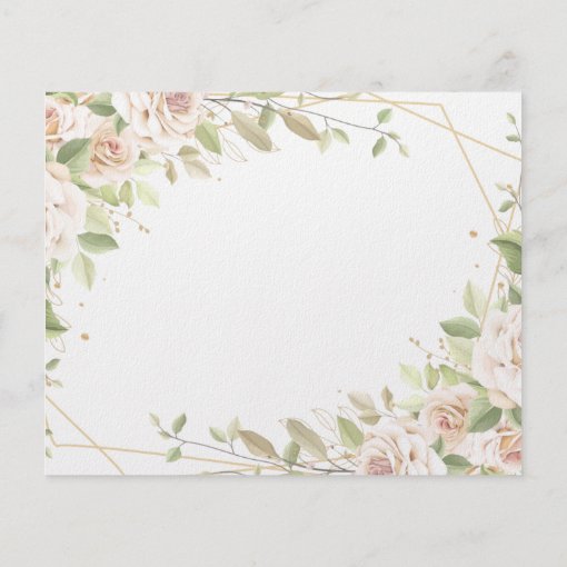 Roses Time Capsule wedding anniversary card Flyer | Zazzle