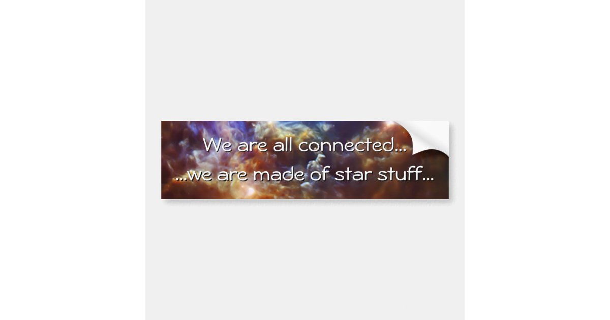 Rosette Nebula's Stellar Nursery Bumper Sticker | Zazzle