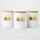 Rosh Hashanah Jewish New Year - Food Label | Zazzle