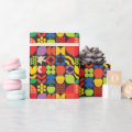 Rosh Hashanah Modern Jewish New Year Wrapping Pape Wrapping Paper | Zazzle