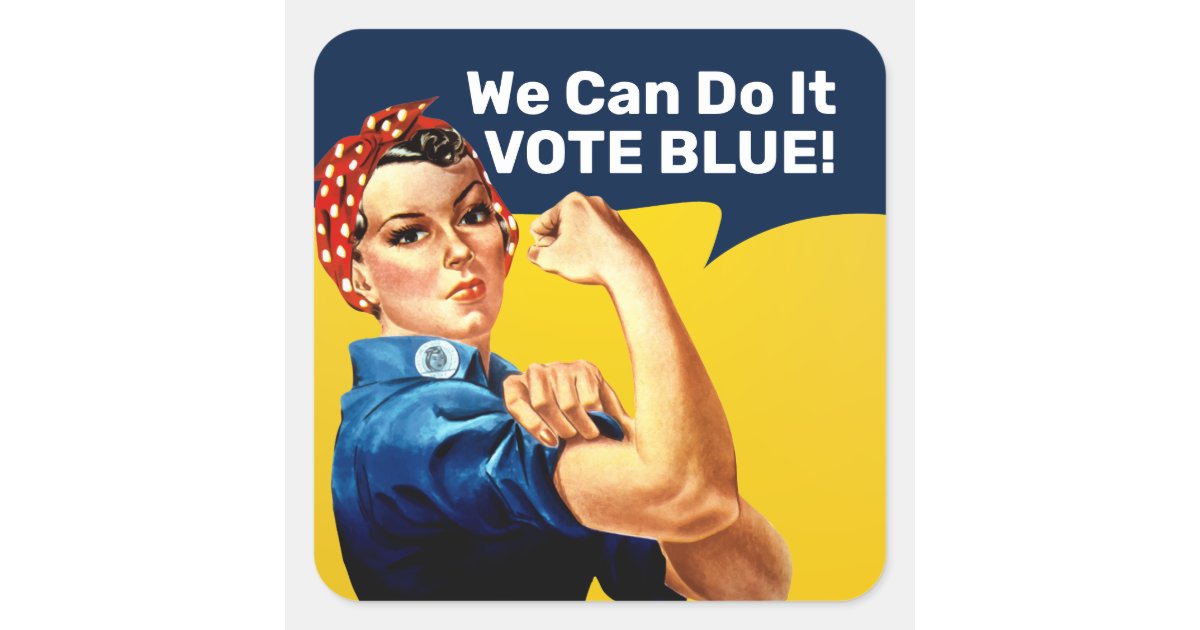 Rosie the Riveter | Sticker | Zazzle