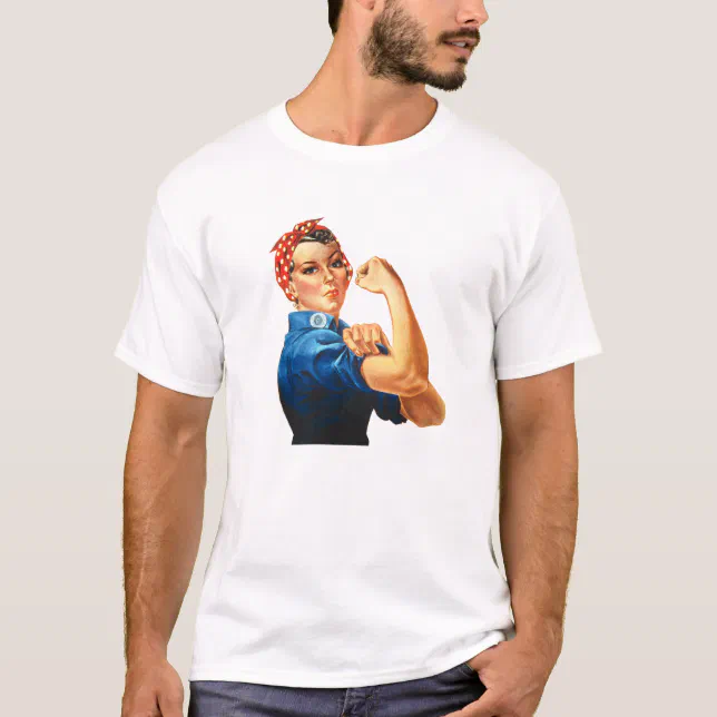 Rosie the Riveter T-Shirt | Zazzle