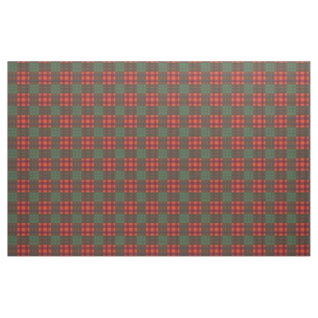 Clan Ross Hunting Tartan Fabric | Zazzle