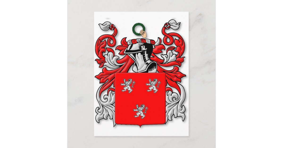 Ross Coat of Arms Postcard | Zazzle