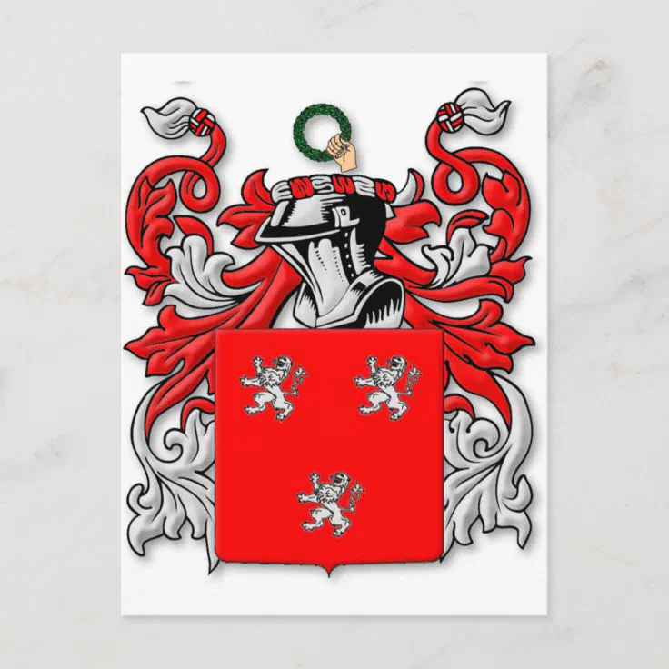 Ross Coat of Arms Postcard | Zazzle