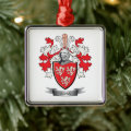 Ross Family Crest Coat of Arms Metal Ornament | Zazzle
