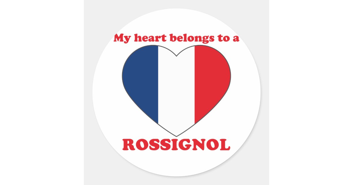 Rossignol Classic Round Sticker | Zazzle