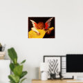 Rosso Fiorentino - Musical Angel Poster | Zazzle
