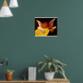 Rosso Fiorentino - Musical Angel Poster | Zazzle