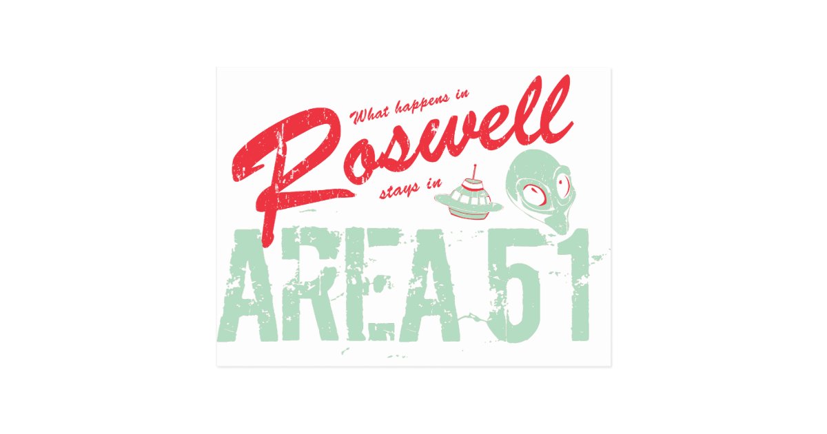 Roswell Postcard | Zazzle.com
