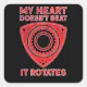 Rotary Engine Revolutions Car Tuning Car Workshop Square Sticker | Zazzle